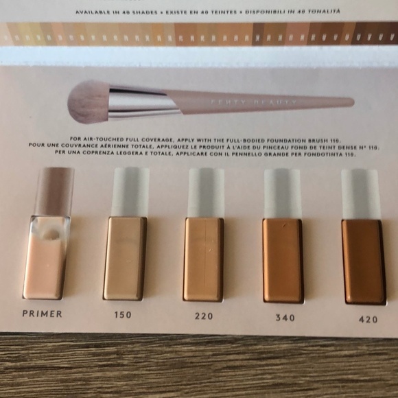 Sephora | Makeup | 5 For 25 Fenty Beauty Sephora Foundation Samples ...